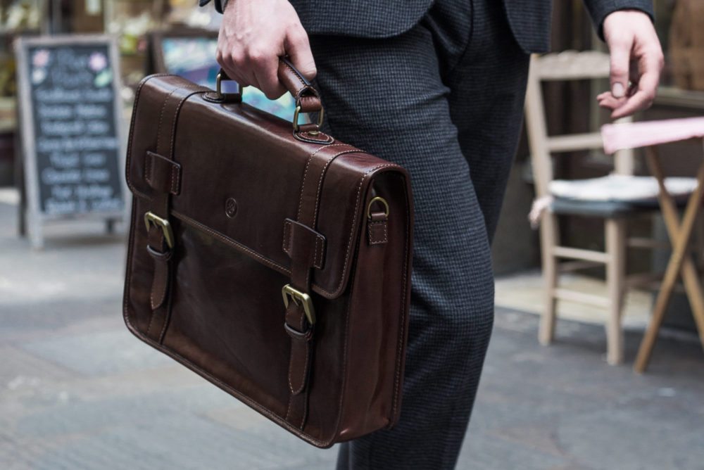 Effizienz in Ihrer Leder Aktentasche | Style |Maxwell Scott Bags